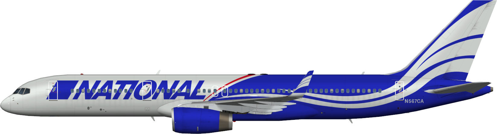 National Airlines B757-200 – KYLE'S AI WORKS