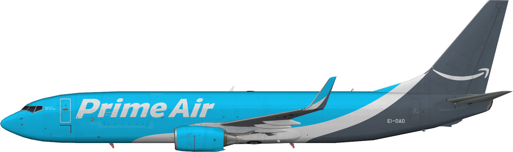 ASL Airlines Ireland opf Amazon Prime Air B737-800F Fleet – KYLE'S AI WORKS