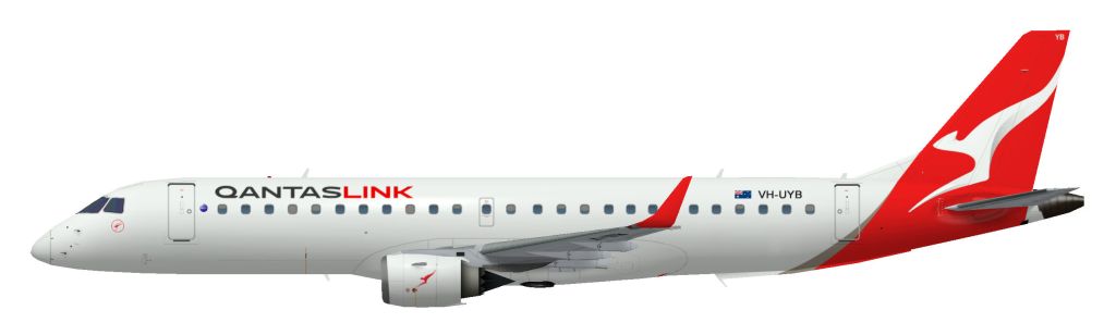 Qantaslink Embraer E190 – KYLE'S AI WORKS