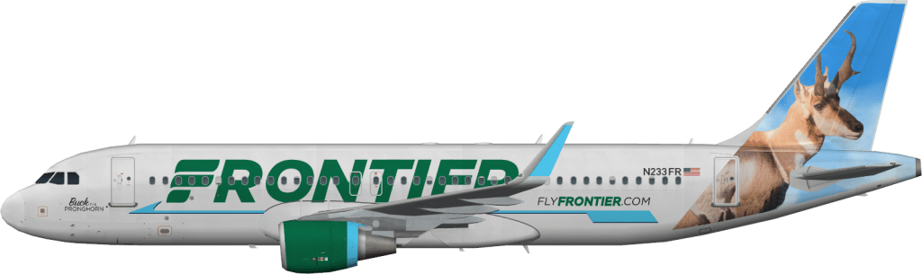 Frontier A320-200 Fleet – KYLE'S AI WORKS