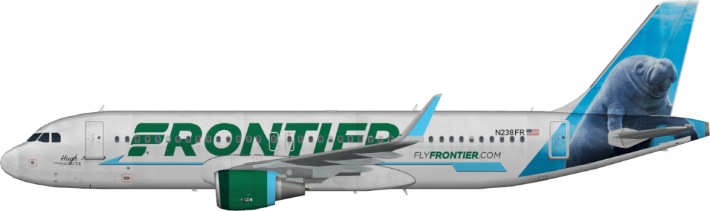 Frontier A320-200 Fleet – KYLE'S AI WORKS