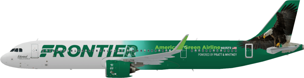 Frontier A321-200NX Fleet – KYLE'S AI WORKS