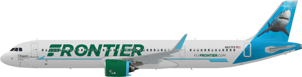Frontier A321-200NX Fleet – KYLE'S AI WORKS