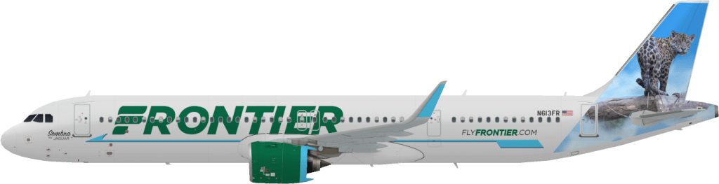 Frontier A321-200NX Fleet – KYLE'S AI WORKS