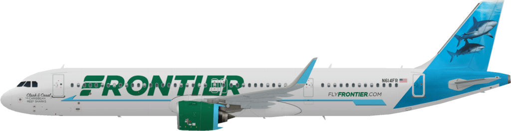Frontier A321-200NX Fleet – KYLE'S AI WORKS