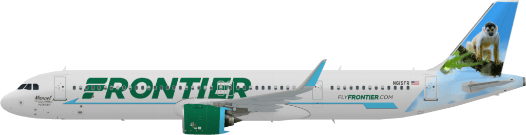 Frontier A321-200NX Fleet – KYLE'S AI WORKS