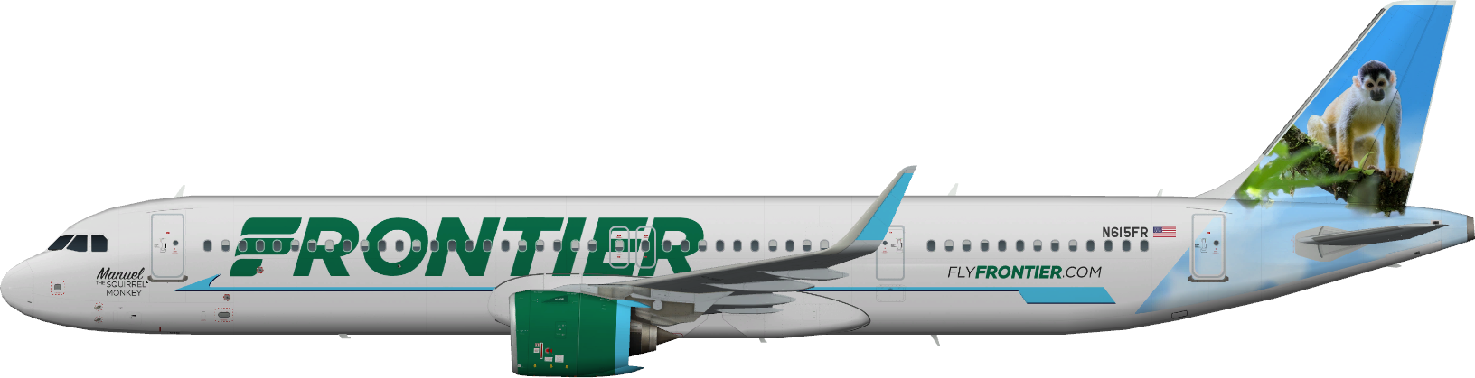 Frontier A321-200NX Fleet – KYLE'S AI WORKS