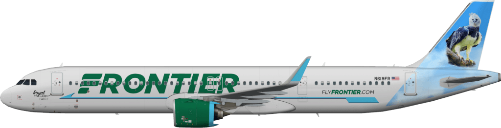 Frontier A321-200NX Fleet – KYLE'S AI WORKS