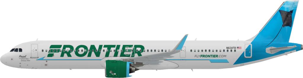 Frontier A321-200NX Fleet – KYLE'S AI WORKS