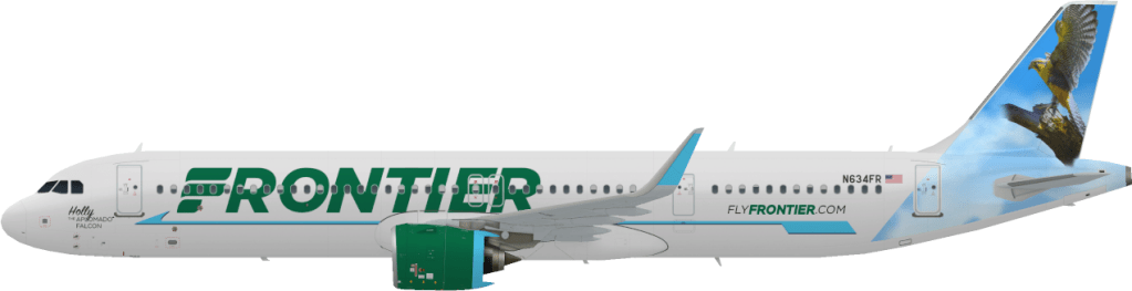Frontier A321-200NX Fleet – KYLE'S AI WORKS