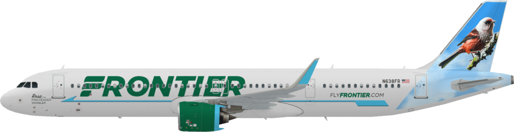 Frontier A321-200NX Fleet – KYLE'S AI WORKS