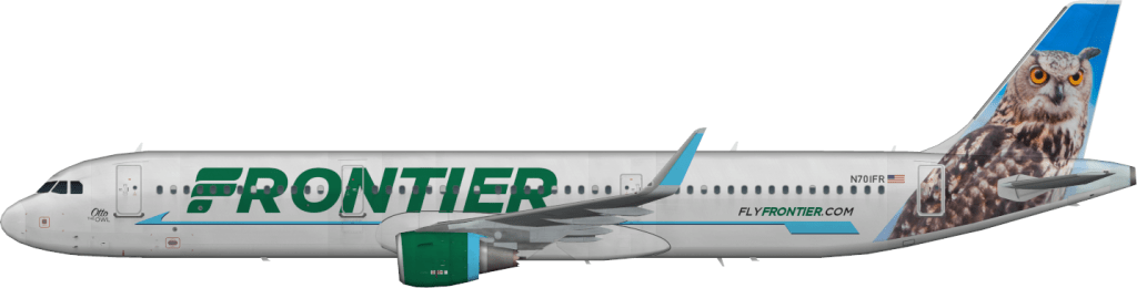 Frontier A321-200 Fleet – KYLE'S AI WORKS