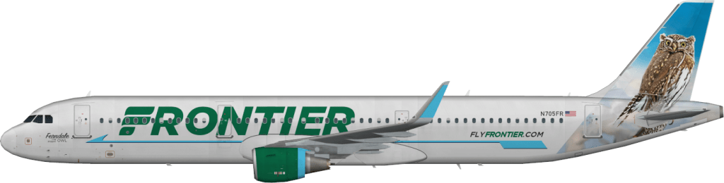 Frontier A321-200 Fleet – KYLE'S AI WORKS