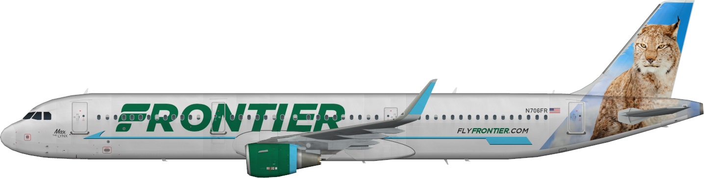 Frontier A321-200 Fleet – KYLE'S AI WORKS