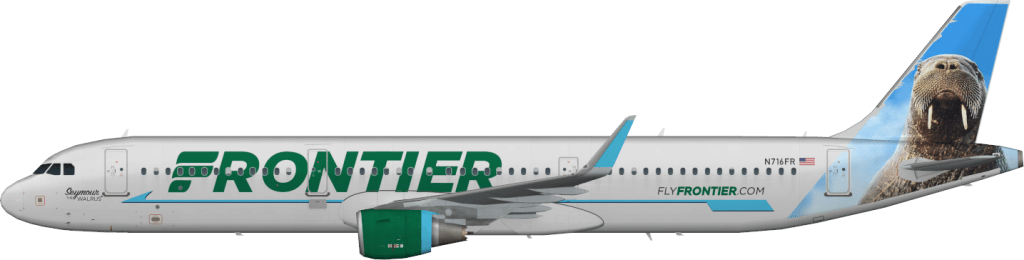 Frontier A321-200 Fleet – KYLE'S AI WORKS