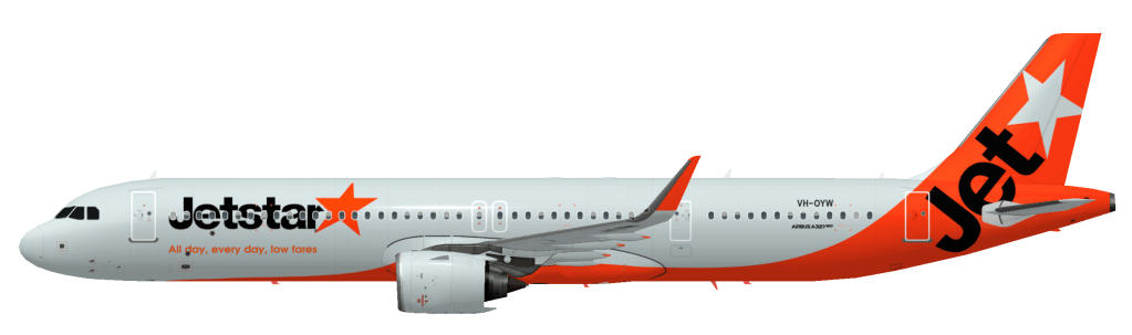 Jetstar A321-200Neo Fleet – KYLE'S AI WORKS