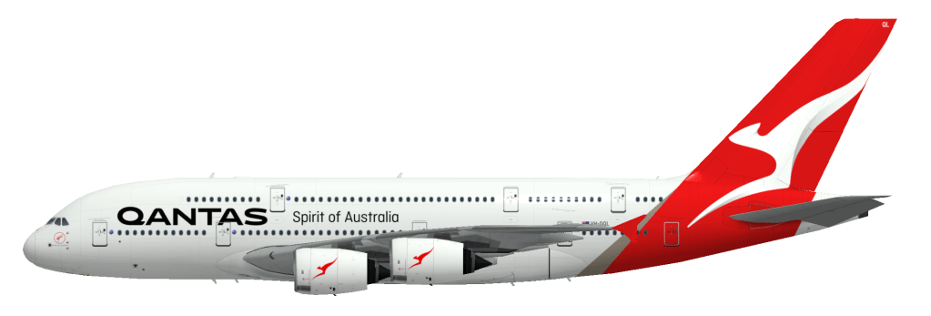 Qantas A380-800 Fleet – KYLE'S AI WORKS