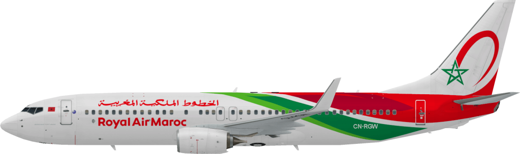 Royal Air Maroc Boeing 737-800 Fleet – KYLE'S AI WORKS