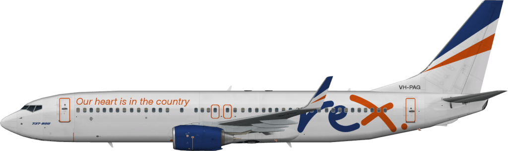 REX Airlines B737-800 Fleet – KYLE'S AI WORKS