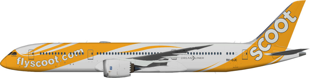 Scoot Boeing 787-9 Fleet – KYLE'S AI WORKS